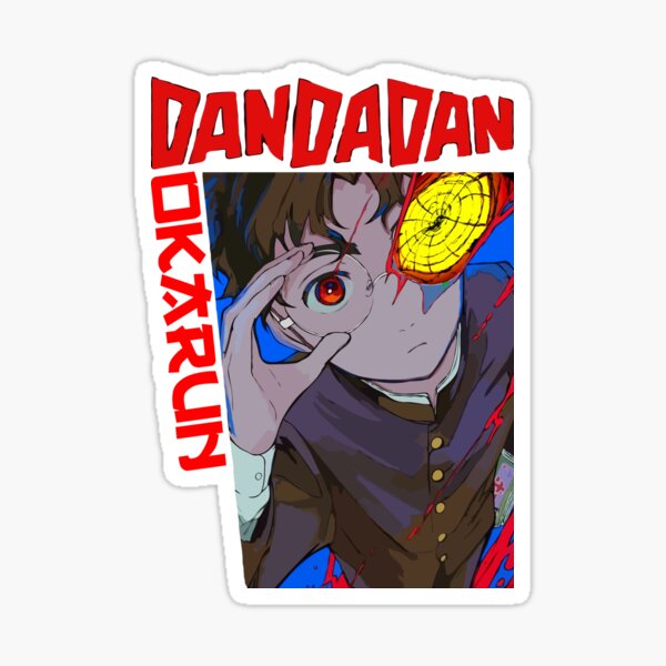 "Okarun Dandadan" Sticker for Sale by DEstateStudio | Redbubble