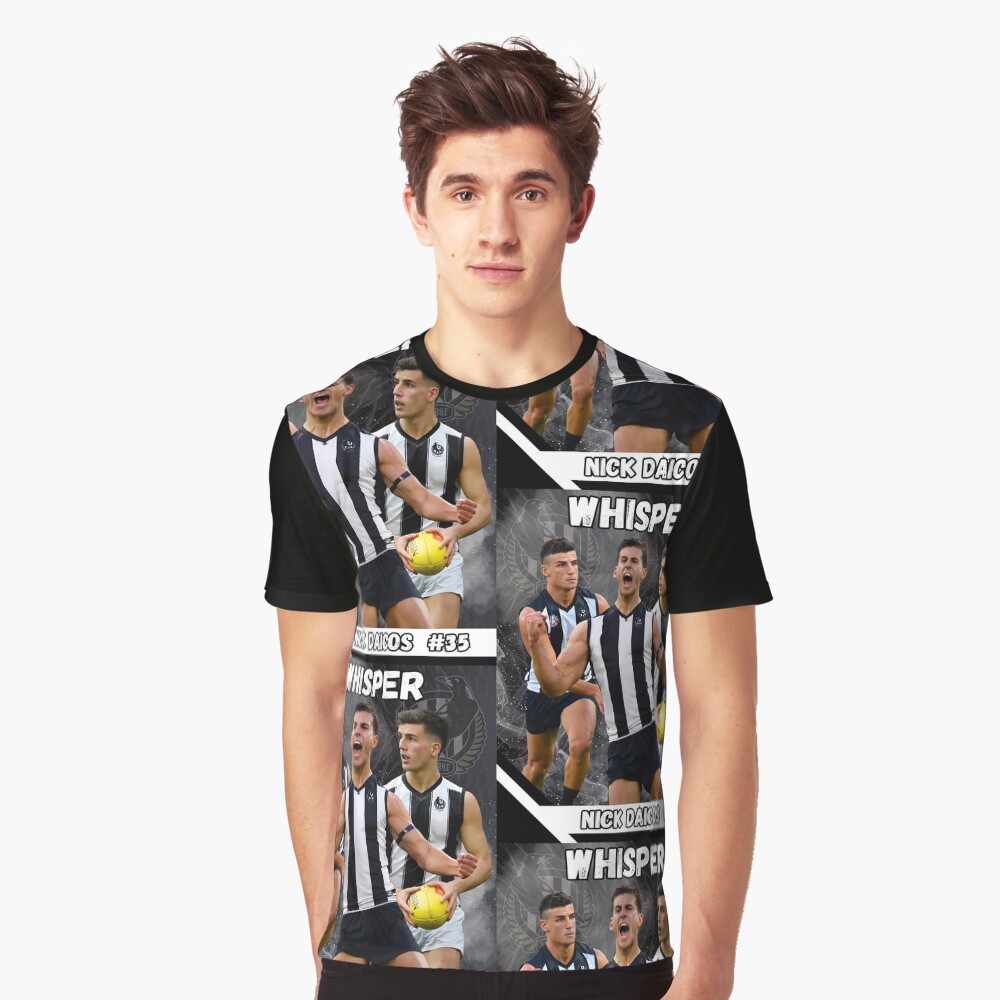 "Nick Daicos Collingwood Magpies AFL Football Aussie Rules" Sticker for ...