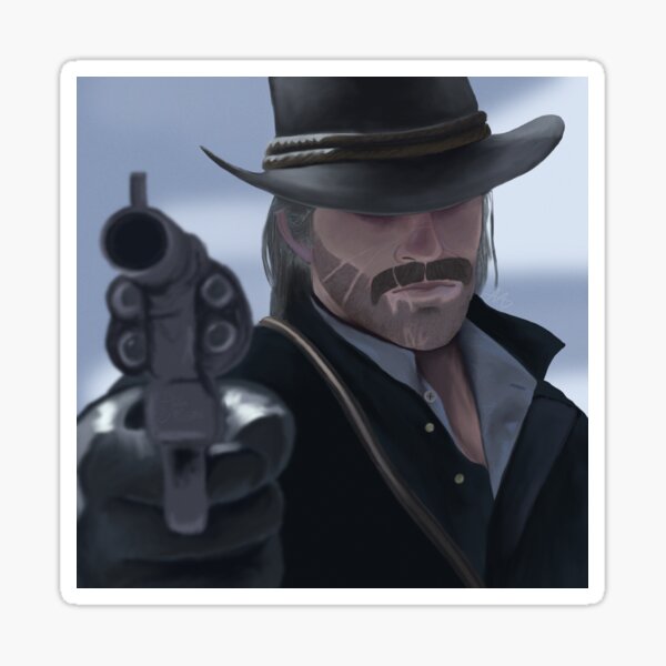 "Marston" Sticker for Sale by ConjuredDesigns | Redbubble