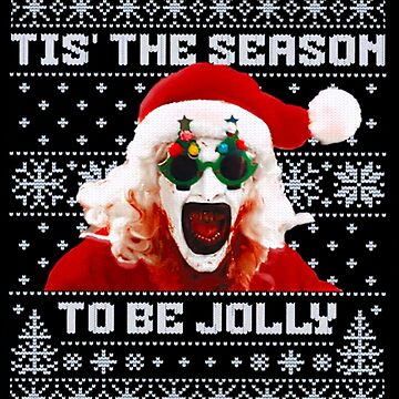 "Christmas Horror Season 3 - Terrifier Christmas" Sticker for Sale by ...