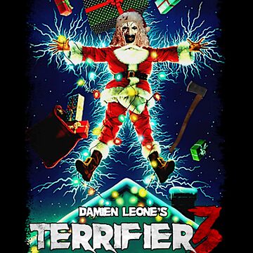 "Terrifier 3 - Terrifier Christmas" Sticker for Sale by hug-hkg | Redbubble