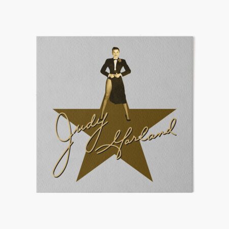 "Judy Garland - Signature" Art Board Print by TIGERDAVER | Redbubble