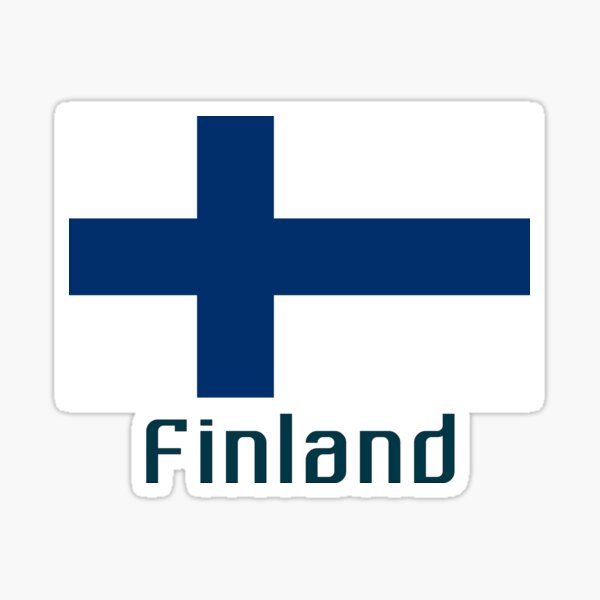 "Finland" Sticker for Sale by RAMIRELLI | Redbubble
