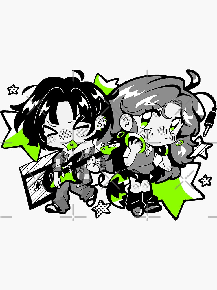 "The guy she was interested in wasn't a guy at all" Sticker by yanana ...