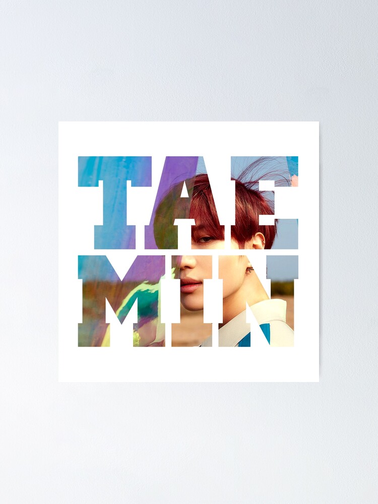 "TAEMIN SHINee The Story Of Light" Poster for Sale by nurfzr | Redbubble