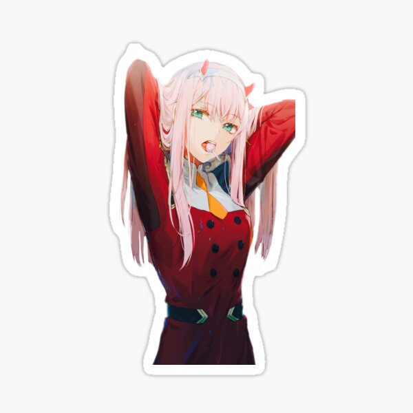 "Darling in the Franxx" Sticker for Sale by Practitionerz | Redbubble