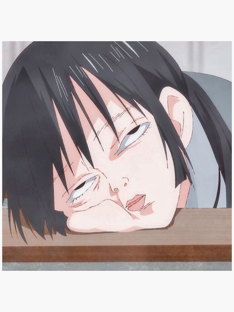 "asobi asobase hanako funny face" Sticker for Sale by Biscuitklanis ...