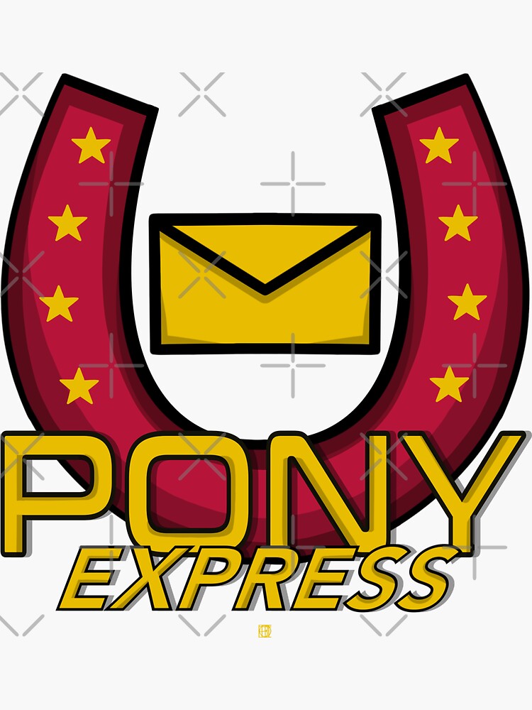 "Pony Express uniform - Mouthwashing - Tulpa Crew collection" Sticker ...