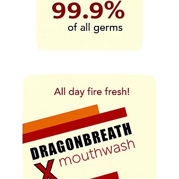 "Dragonbreath mouthwash label - Mouthwashing - Tulpa Crew collection ...