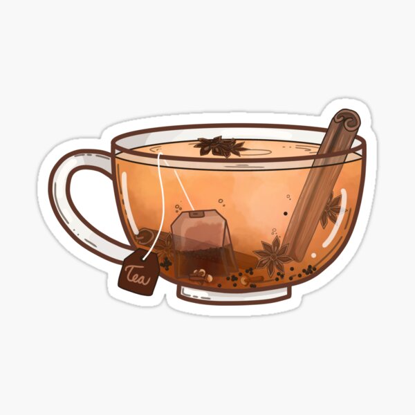 "Chai" Sticker for Sale by Hello-Cuties | Redbubble
