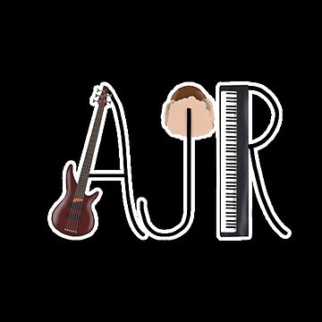 "AJR band" Sticker for Sale by Kaotic ! | Redbubble