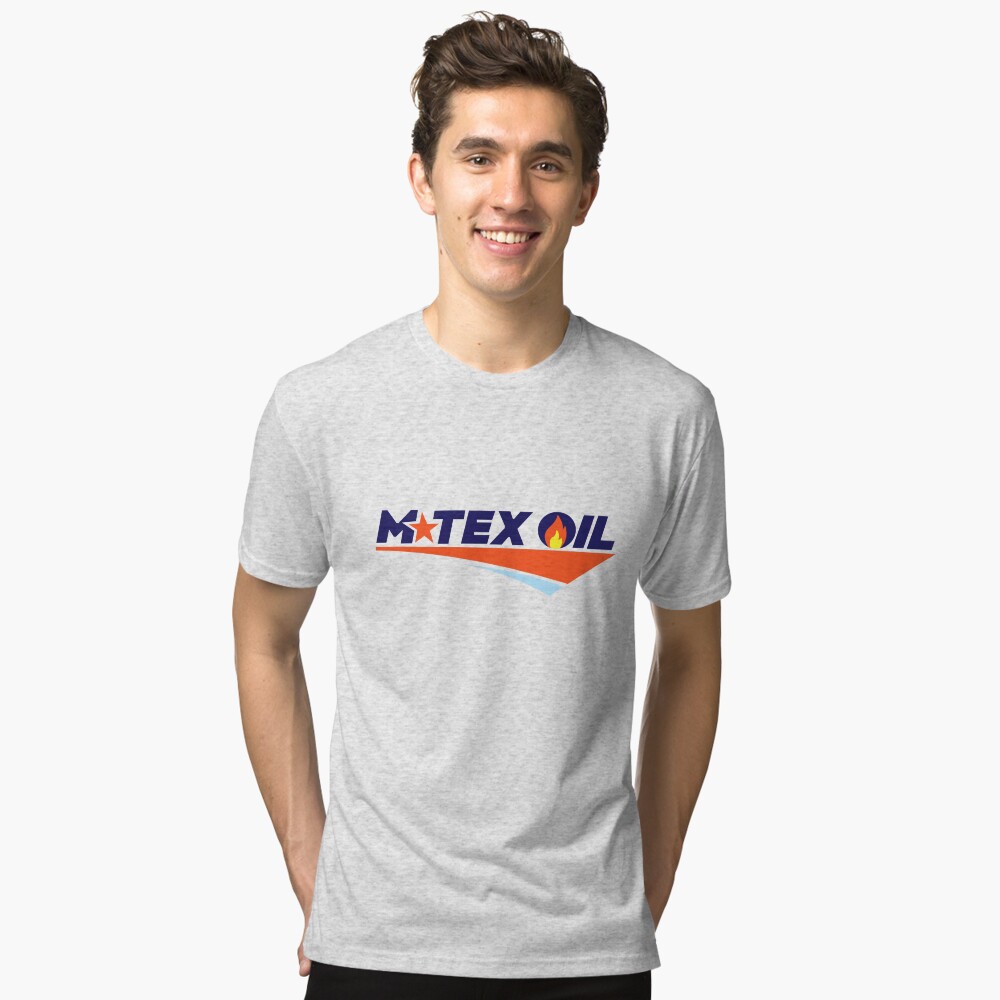 "M TEX OIL LOGO" Sticker for Sale by fonsecastein | Redbubble