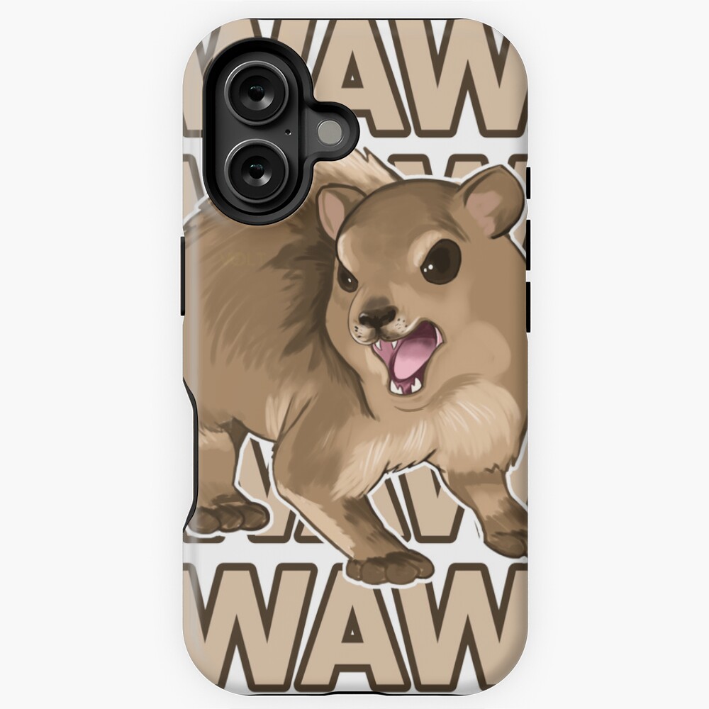 "Hyrax awawa" Sticker for Sale by VoltSketches | Redbubble