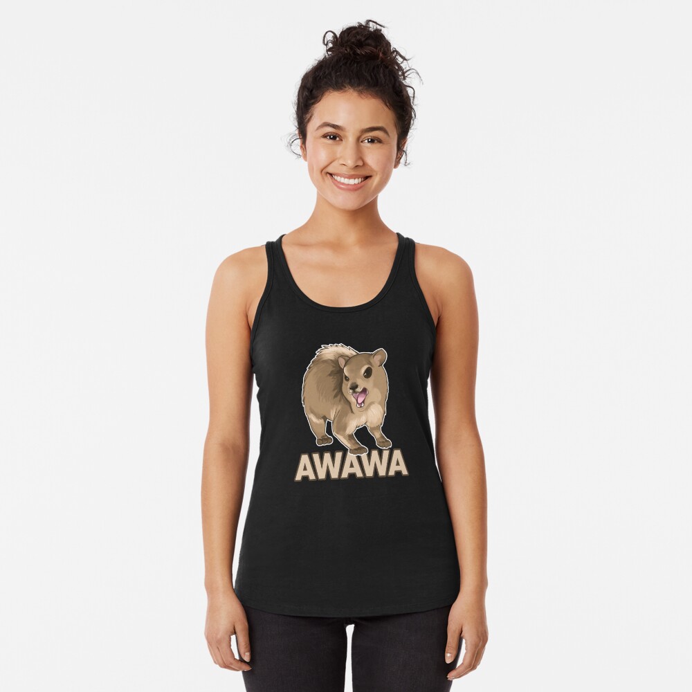 "Hyrax awawa" Sticker for Sale by VoltSketches | Redbubble