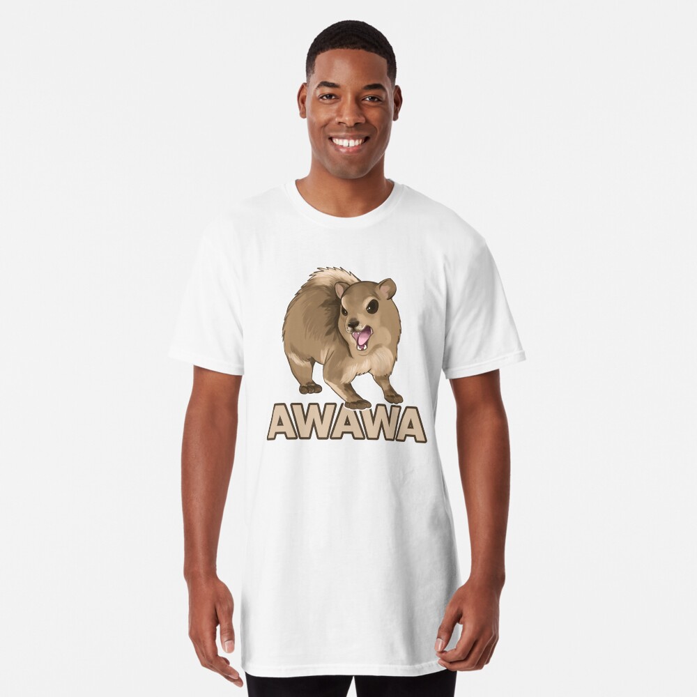 "Hyrax awawa" Sticker for Sale by VoltSketches | Redbubble