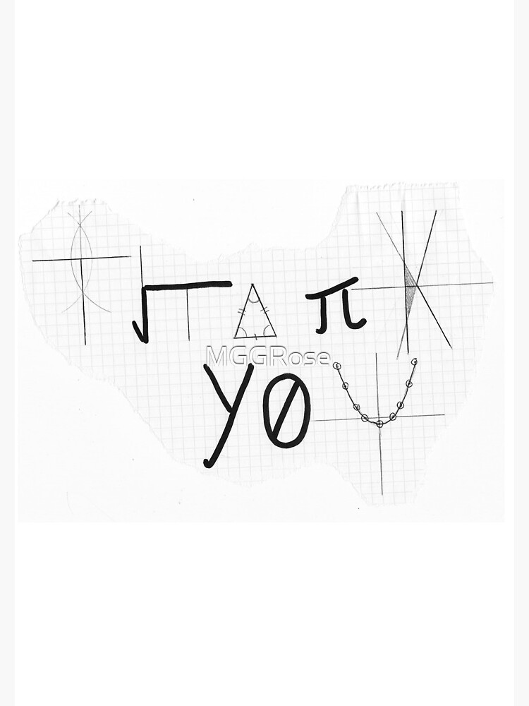 "Mathematical Thank You Card" Spiral Notebook for Sale by lizzymercury ...