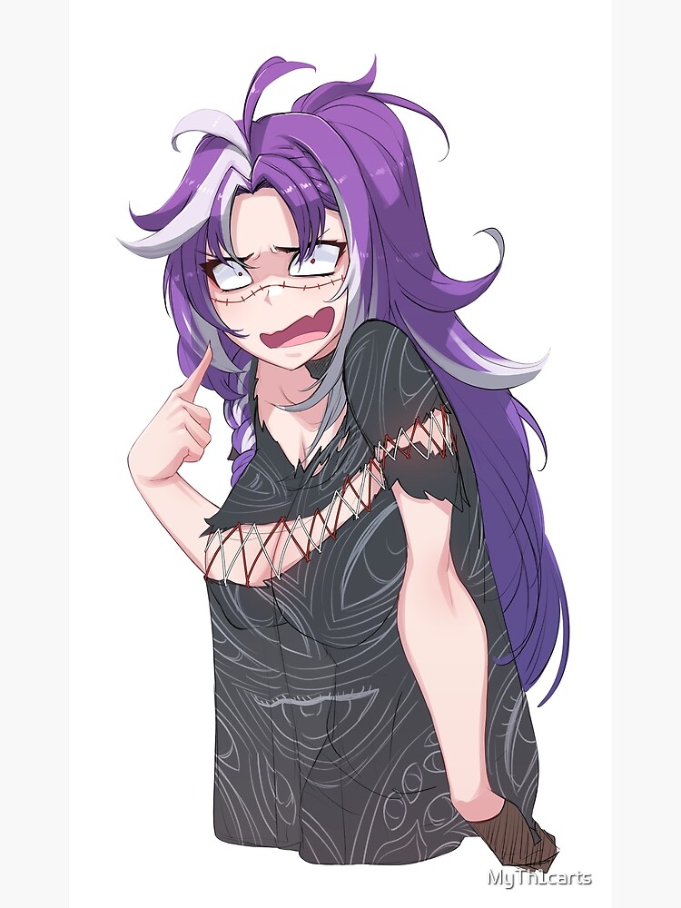 "Michi Mochievee HUH" Poster for Sale by MyTh1carts | Redbubble