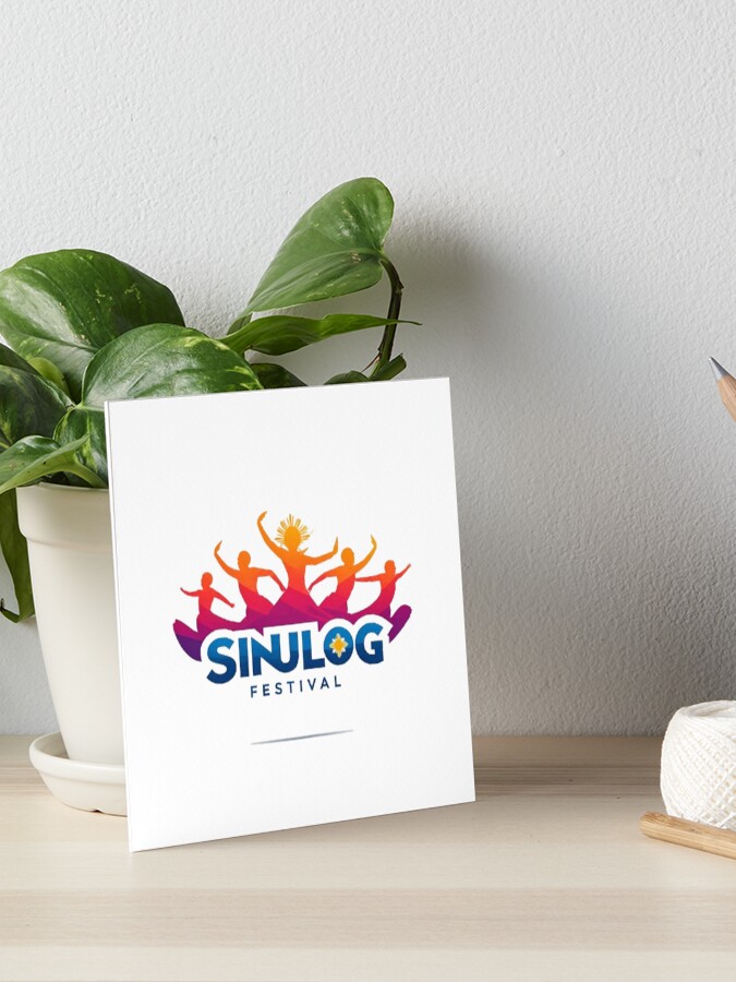 "SINULOG FESTIVAL" Art Board Print for Sale by likbatonboot | Redbubble