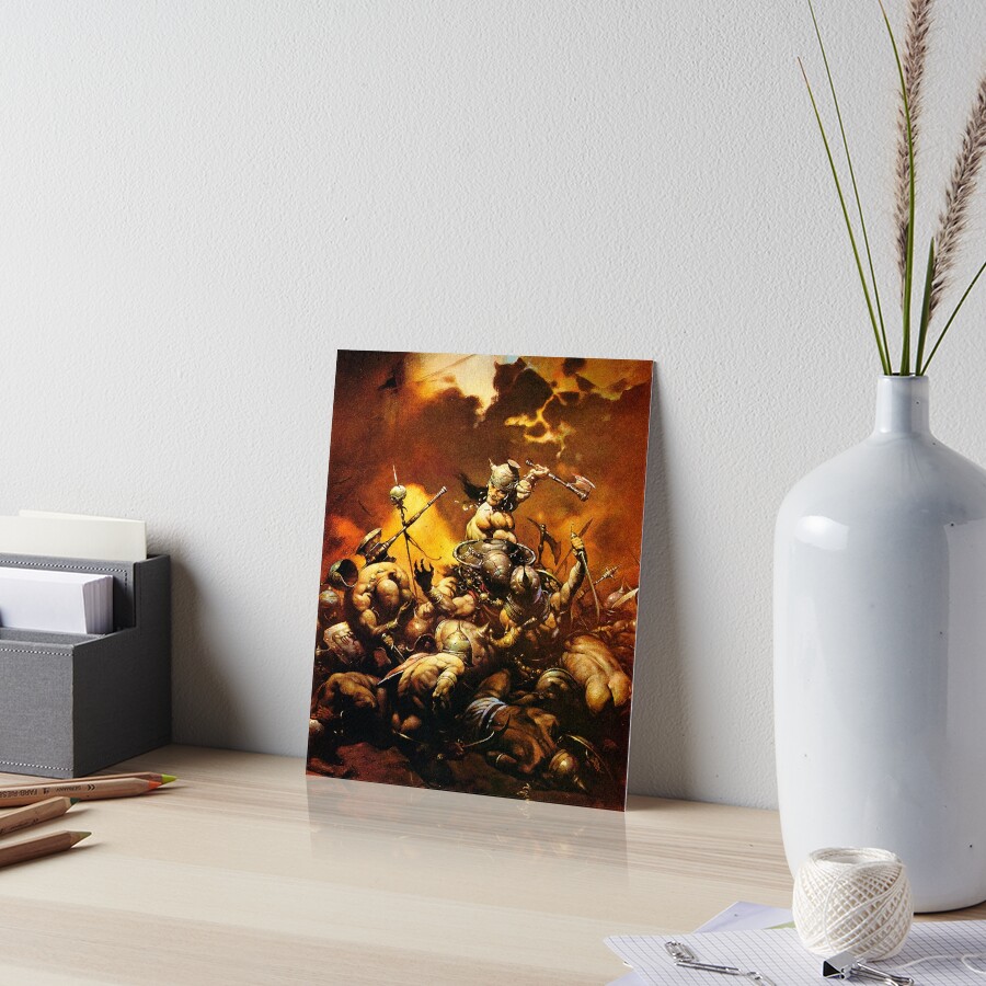 "Frank Frazetta - Conan the barbarian" Poster for Sale by ...