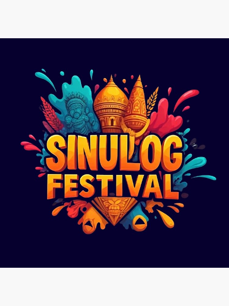 "SINULOG FESTIVAL" Poster for Sale by likbatonboot | Redbubble
