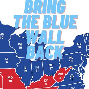 "Bring the Blue Wall Back" Sticker for Sale by WestJumboLimbo | Redbubble