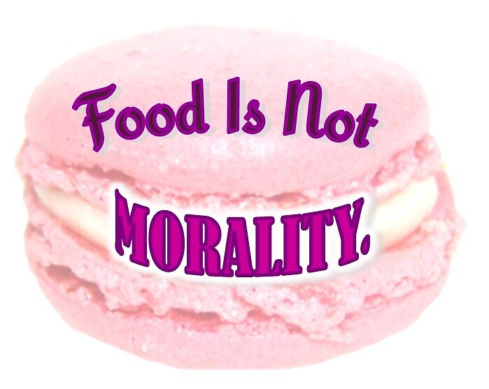 "Food is Not Morality" by DoctorLes | Redbubble