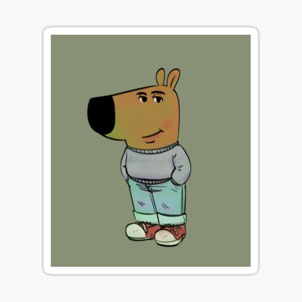 "Chill Guy Meme " Sticker for Sale by madiwestdal | Redbubble