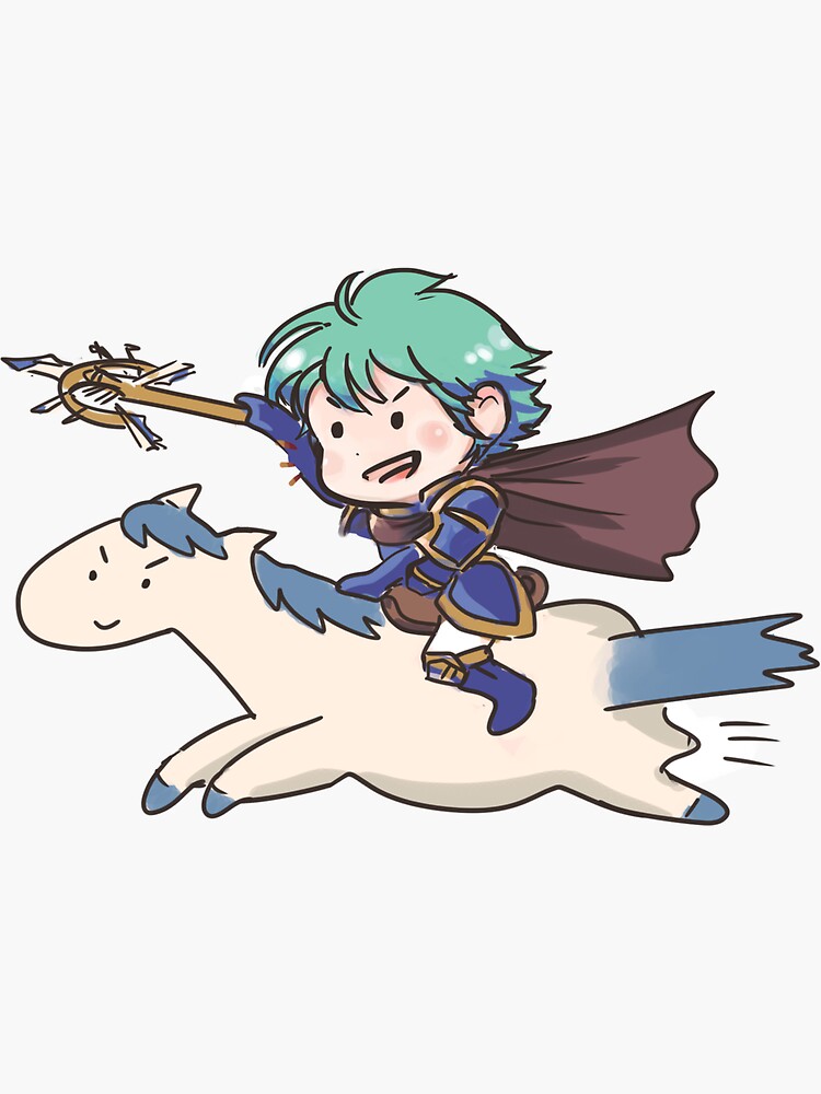 "Fire Emblem- Pony" Sticker for Sale by Fishy Business | Redbubble