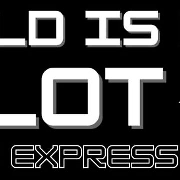 "MY CHILD IS A PILOT FOR PONY EXPRESS" Sticker for Sale by fangist ...