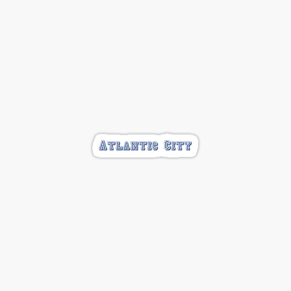 Atlantic City Stickers | Redbubble