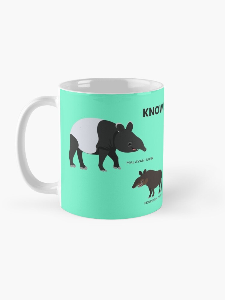 "Know Your Tapirs" Coffee Mug for Sale by PepomintNarwhal | Redbubble