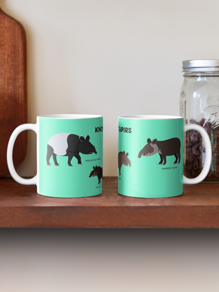 "Know Your Tapirs" Coffee Mug for Sale by PepomintNarwhal | Redbubble