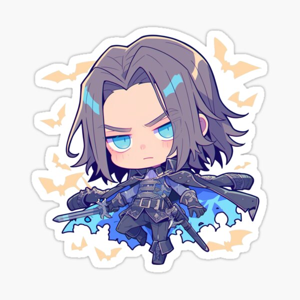 "Castlevania Dracula Chibi" Sticker for Sale by Japanime Waifu | Redbubble