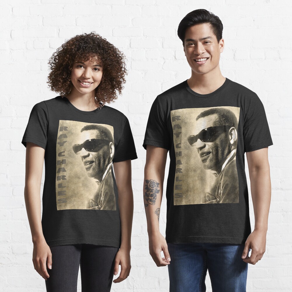 "Ray Charles" T-shirt for Sale by admurphyphotos | Redbubble | ray ...