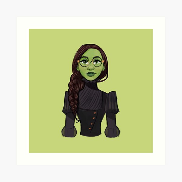 "Wicked Elphaba" Art Print for Sale by oakley0 | Redbubble