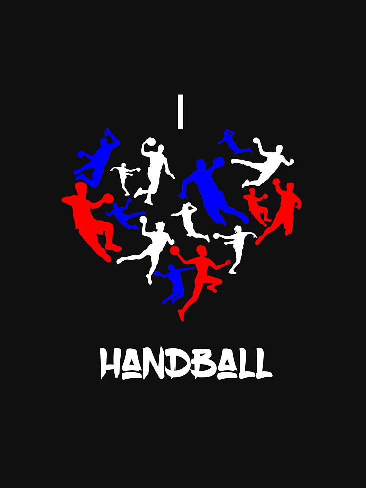 "I love handball. gift idea" T-shirt by reloaded86 | Redbubble