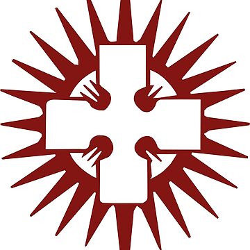 "Holy Sol Temple Symbol T-Shirt – Fire Force Anime-Inspired Design ...