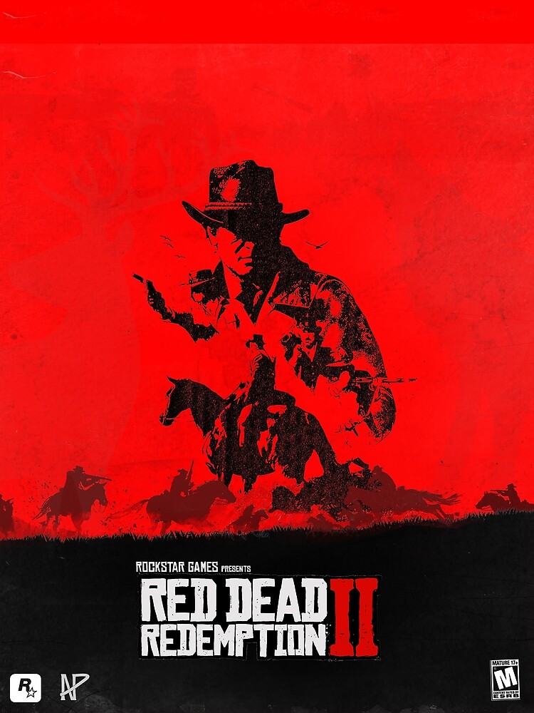 "Red Dead Redemption 2 Poster" Poster for Sale by artbynikk | Redbubble