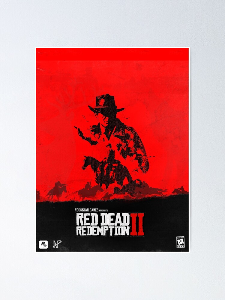 "Red Dead Redemption 2 Poster" Poster for Sale by artbynikk | Redbubble