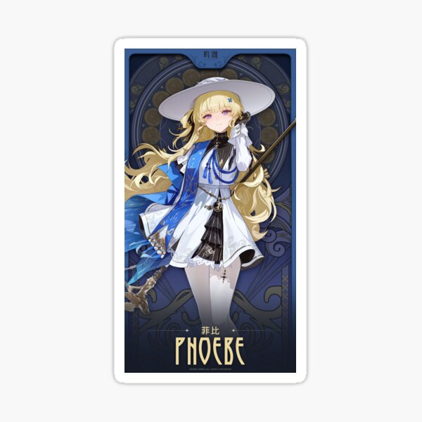 "WuWa Phoebe" Sticker for Sale by CiaMerch | Redbubble