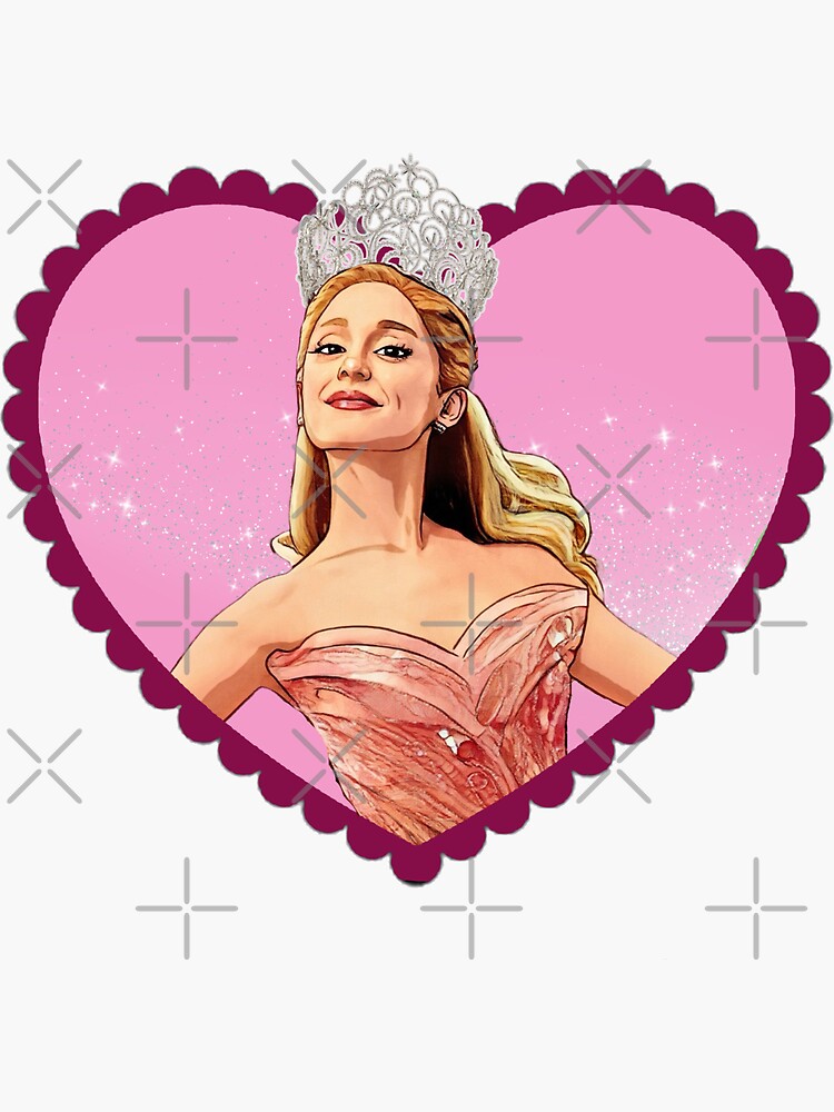 "Wicked Movie Glinda " Sticker for Sale by baranskini | Redbubble