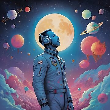 "Chris Martin of Coldplay Music in Galaxy" Sticker for Sale by ...