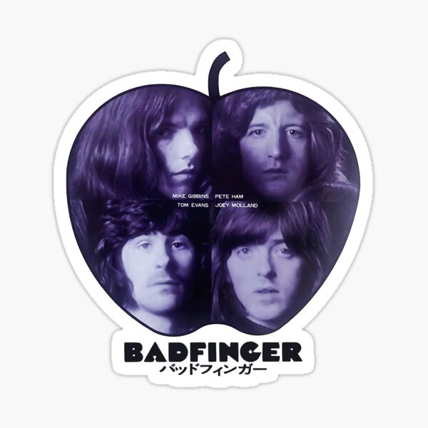 "Badfinger" Sticker for Sale by geetarv | Redbubble