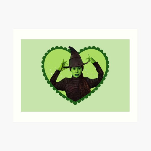 "Wicked Movie Elphaba Cynthia Erivo" Art Print for Sale by baranskini ...