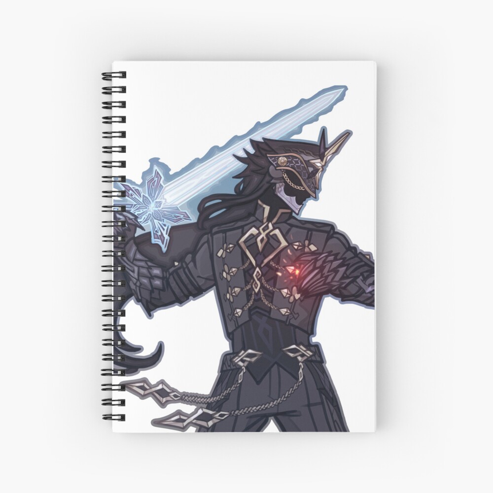 "Capitano Genshin impact" Sticker for Sale by BADWOLFFE | Redbubble