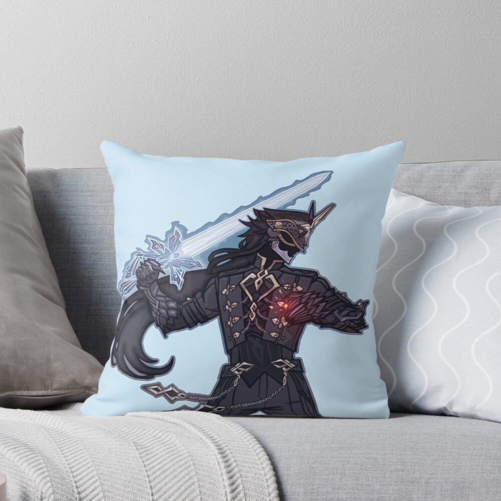 "Capitano Genshin impact" Sticker for Sale by BADWOLFFE | Redbubble