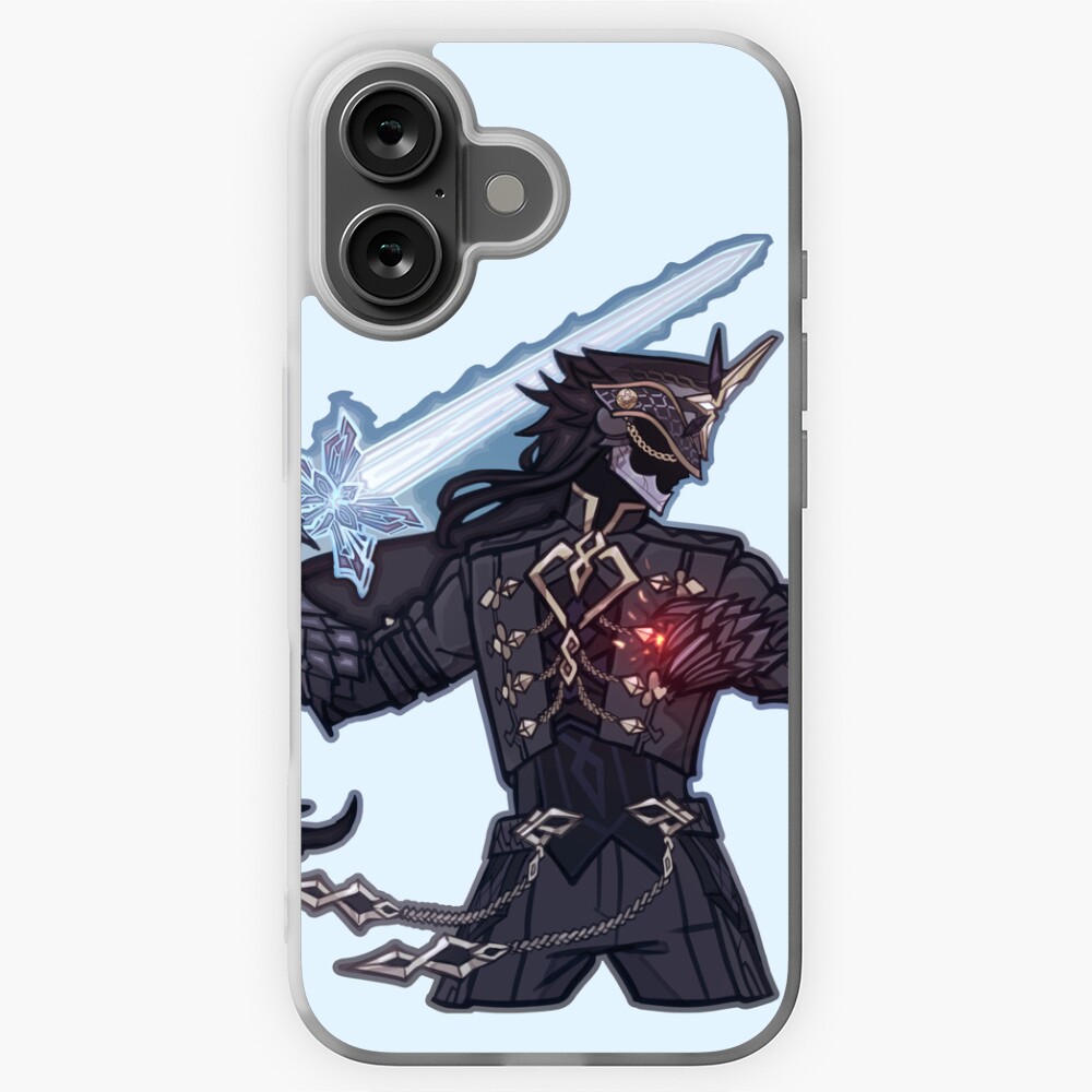 "Capitano Genshin impact" Sticker for Sale by BADWOLFFE | Redbubble