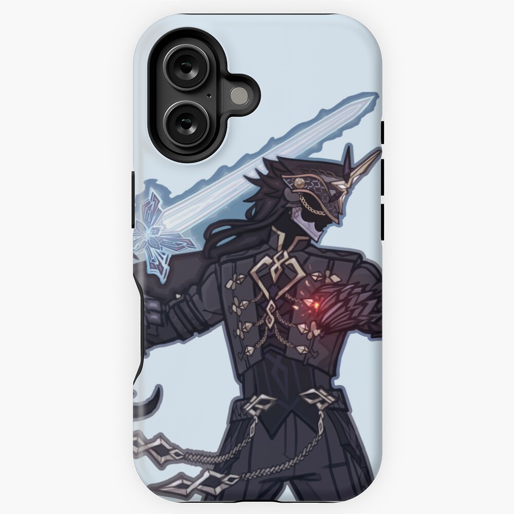 "Capitano Genshin impact" Sticker for Sale by BADWOLFFE | Redbubble