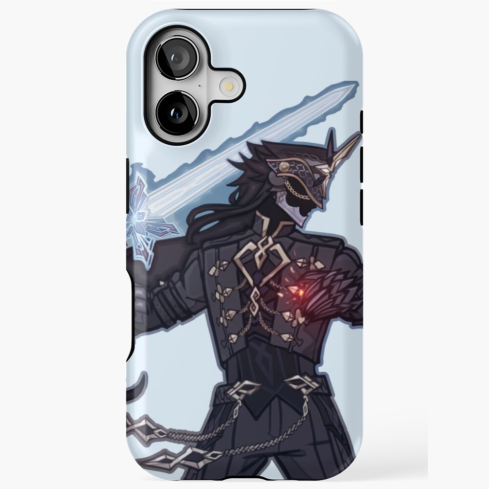 "Capitano Genshin impact" Sticker for Sale by BADWOLFFE | Redbubble