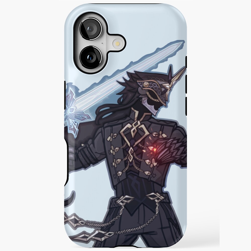 "Capitano Genshin impact" Sticker for Sale by BADWOLFFE | Redbubble